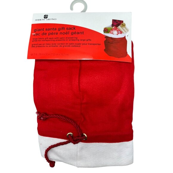 American Greetings | Holiday | American Greetings Giant Santa Gift Sack ...